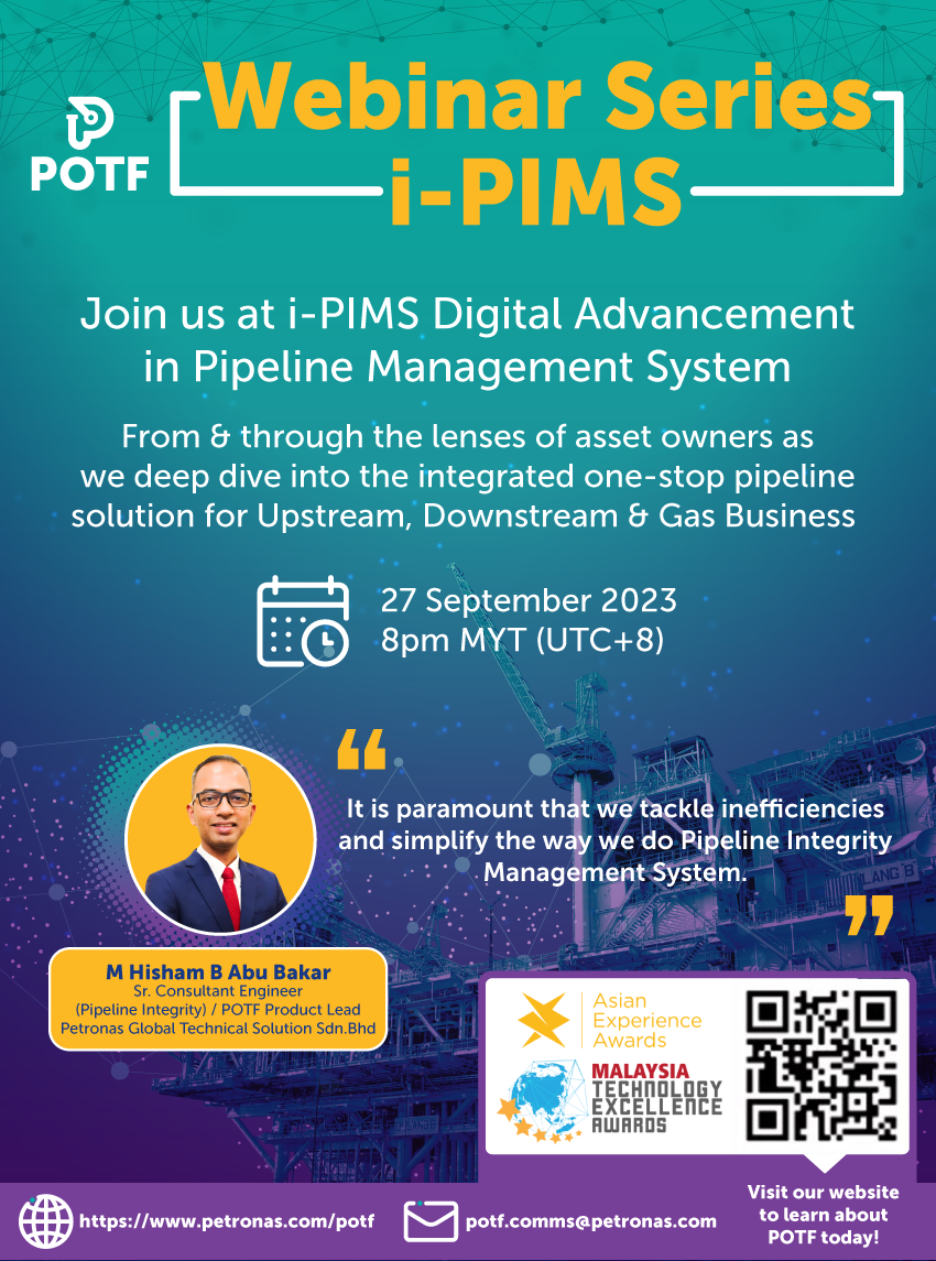 POTF Webinar Series: i-PIMS | PETRONAS POTF